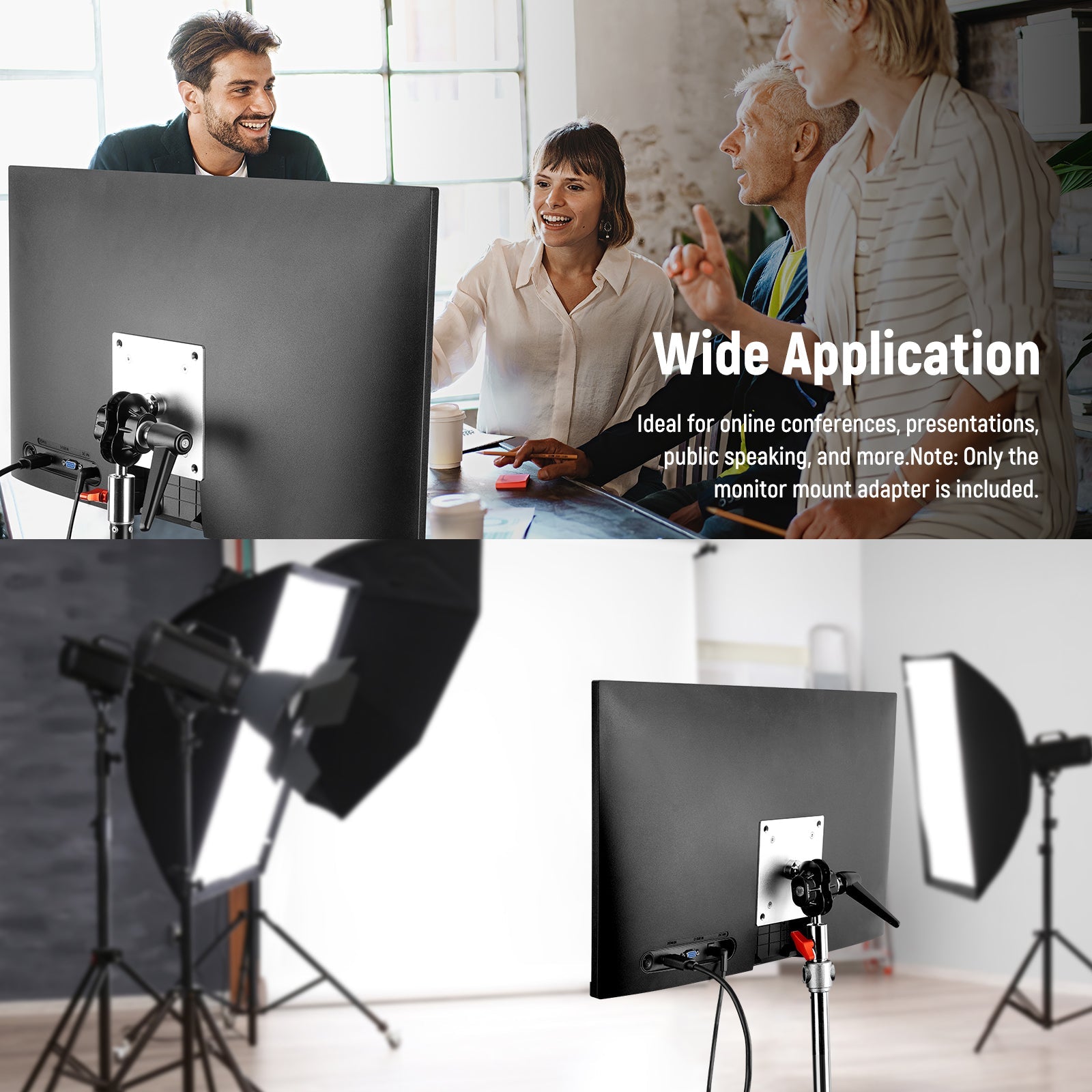 NEEWER MA001 Monitor Mount Adapter with VESA Mount - NEEWER – neewer.com