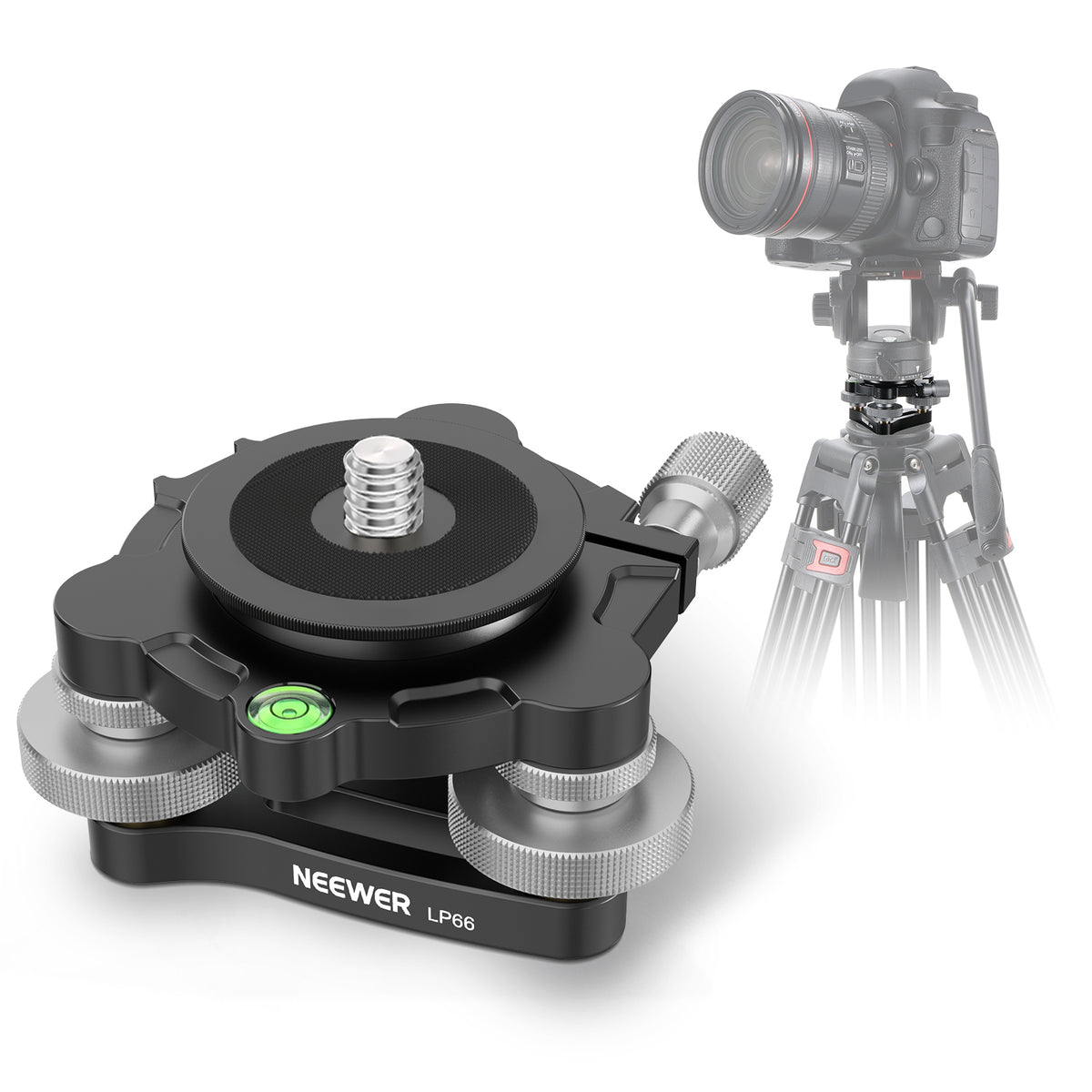 NEEWER LP66 Tripod Head Leveling Base Camera Leveler - NEEWER – NEEWER.AU