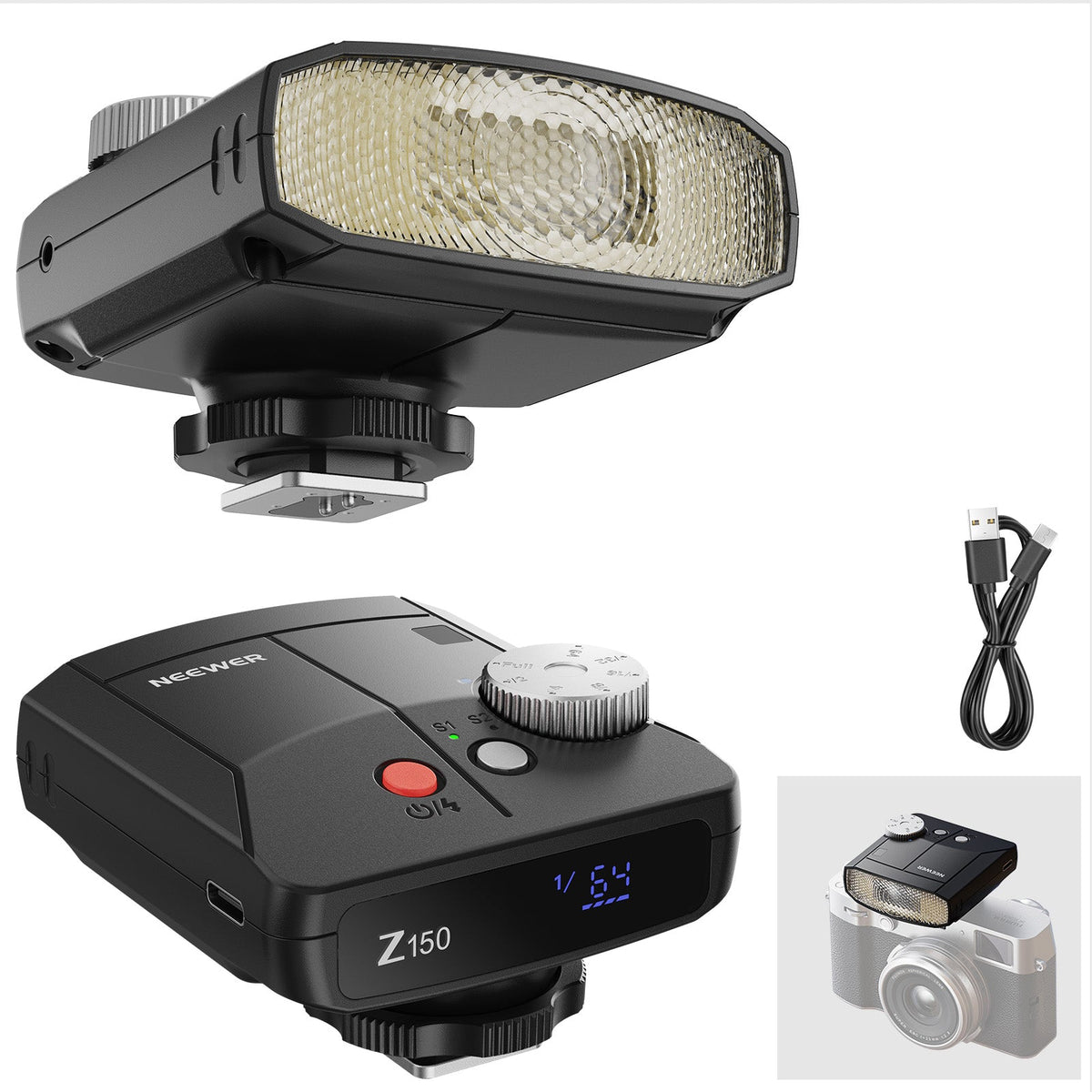 NEEWER Z150 Mini Camera Flash | Retro Style Speedlite – NEEWER.AU