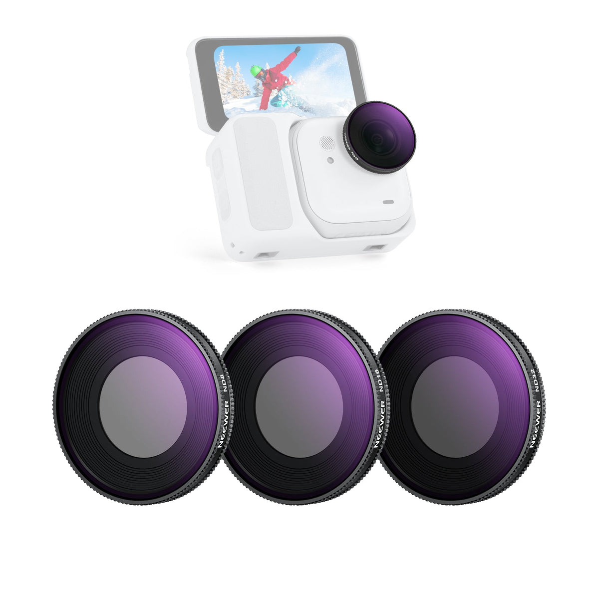 NEEWER Filter Set For Insta360 GO Ultra Action Camera – NEEWER.AU