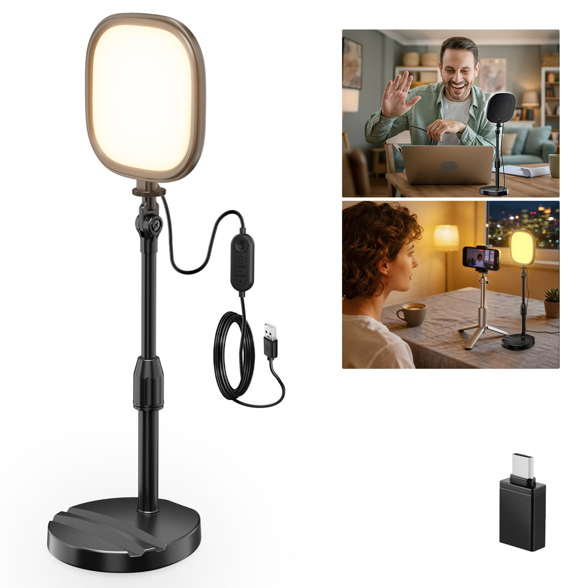 NEEWER NL10 5" Bi-Color Desk Light with Table Stand Kit – NEEWER.AU