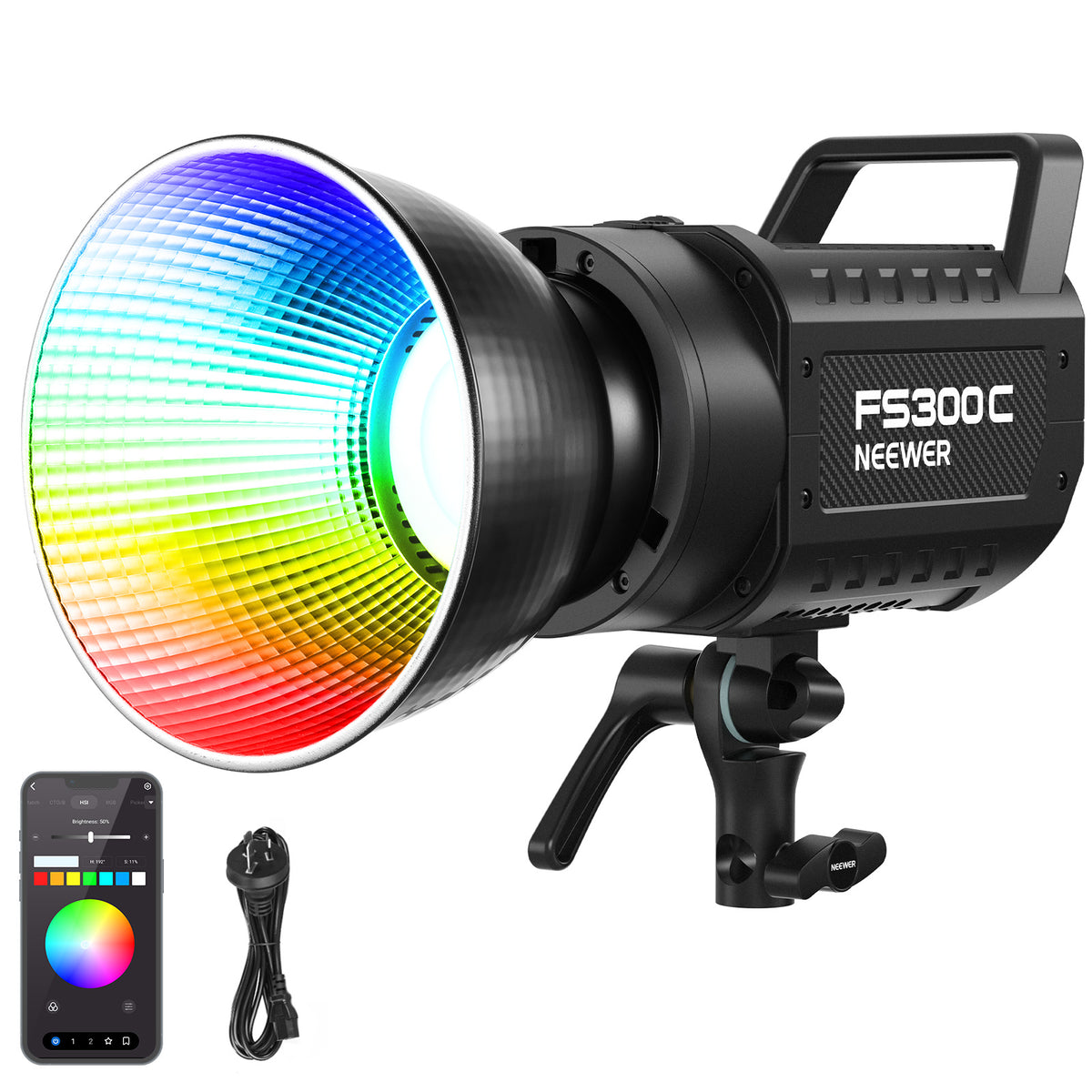 NEEWER FS300C 300W RGB LED Video Light - NEEWER