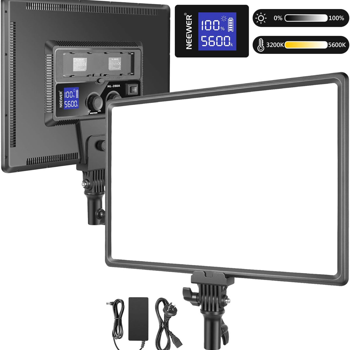 NEEWER NL288 Bi-color LED Panel Light - NEEWER