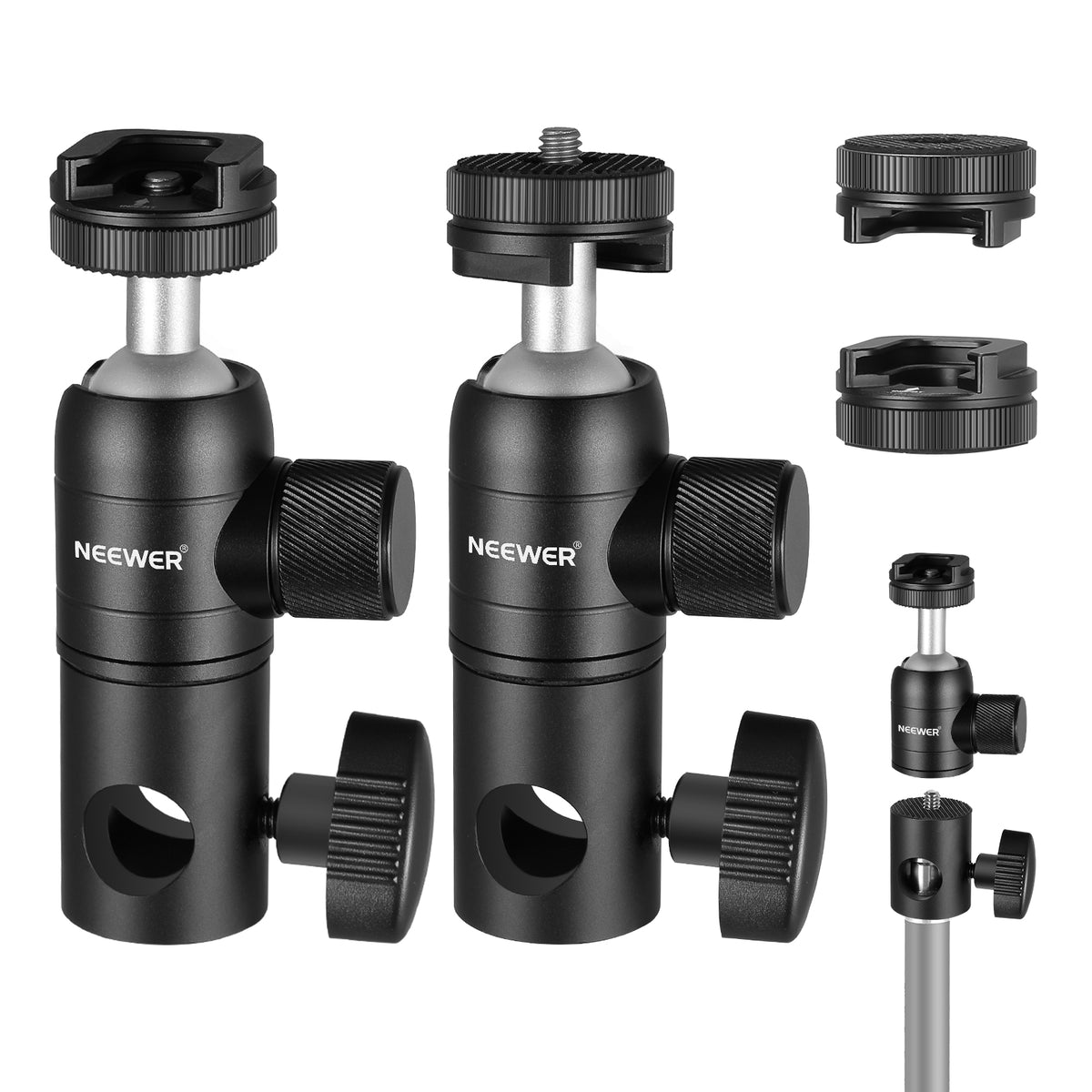 NEEWER Light Stand Mount Adapter for Camera Monitor Ring Light - NEEWER ...