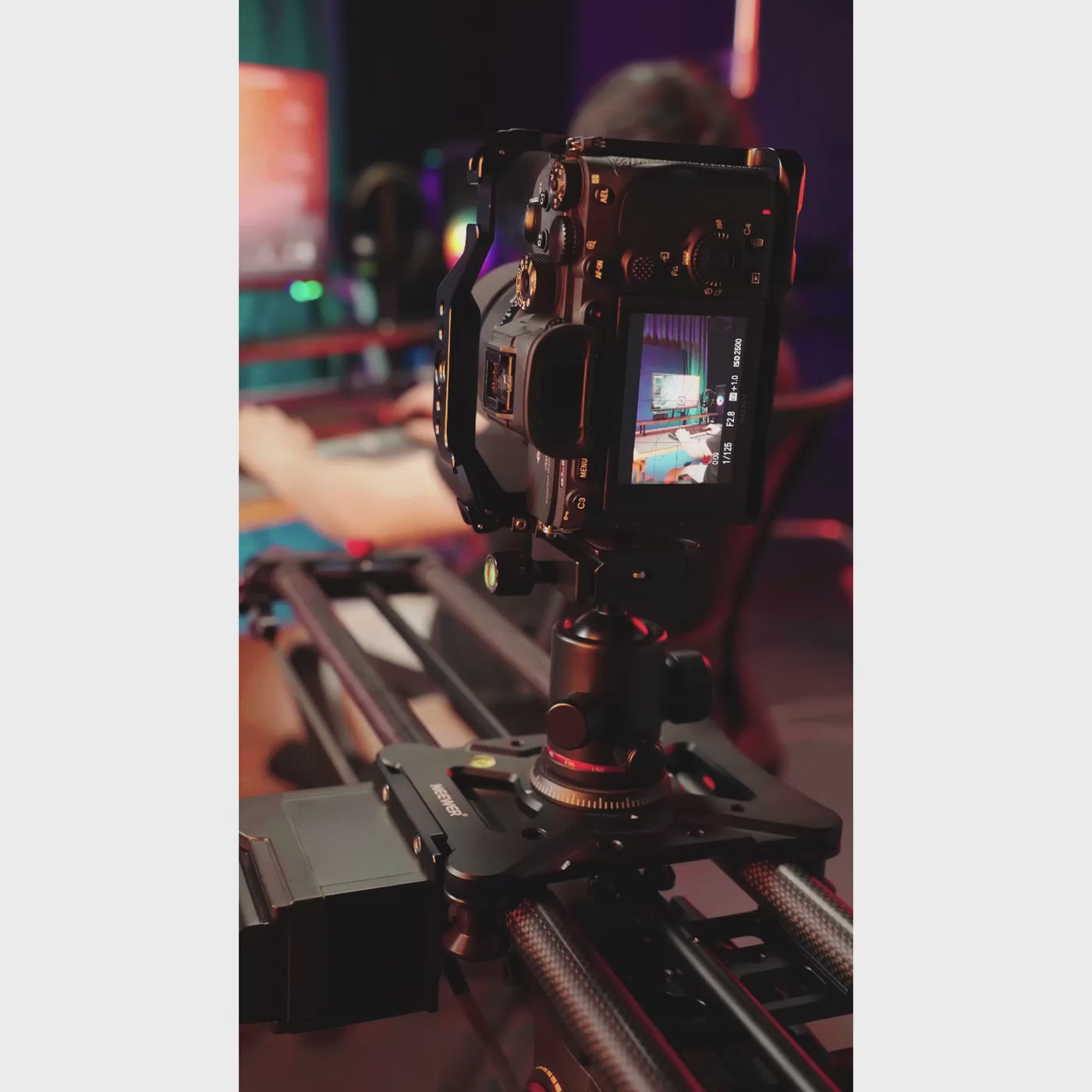 NEEWER ER1 Motorized Carbon Fiber Camera Slider - NEEWER – NEEWER.AU