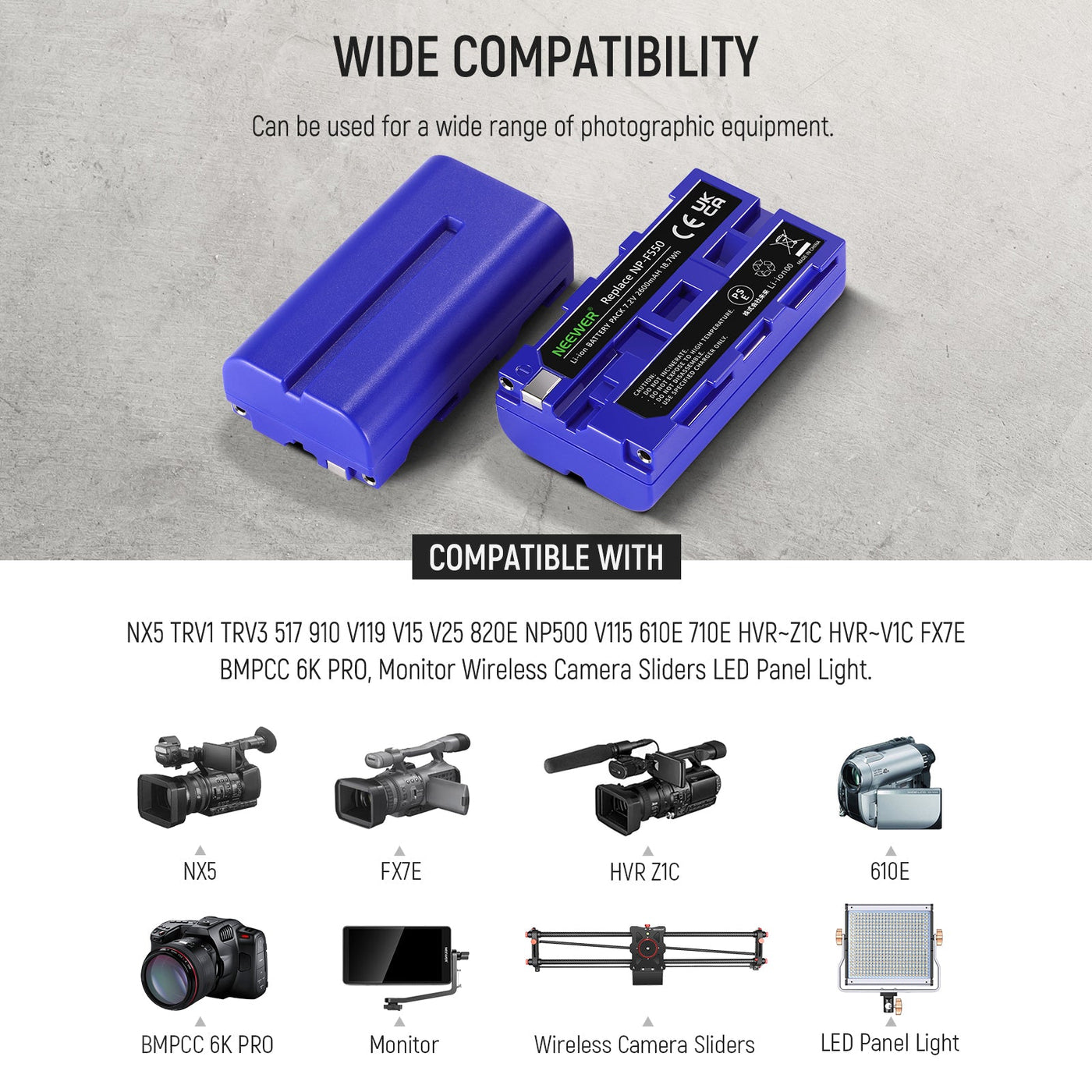 Batteries – NEEWER.AU