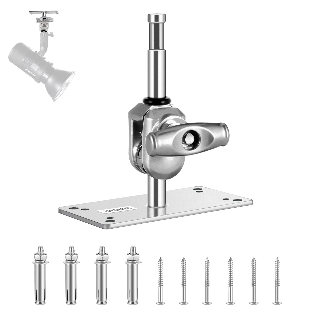 NEEWER ST-WM2 6.5 Inch Wall Ceiling Mount - NEEWER