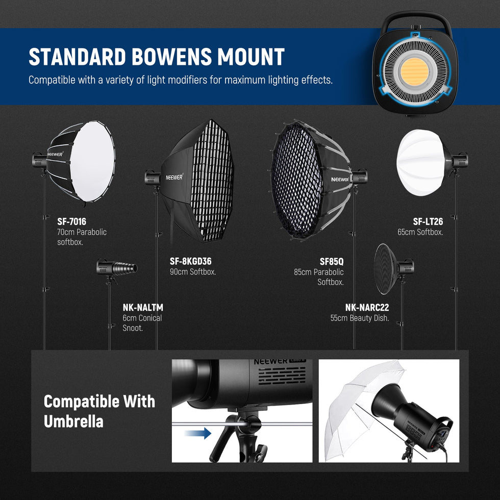 NEEWER CB60B Bi Color 70W LED Video Light - NEEWER – NEEWER.AU