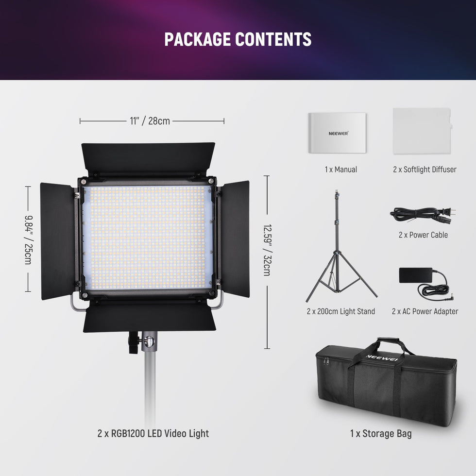 RGB Panel Lights – NEEWER.AU